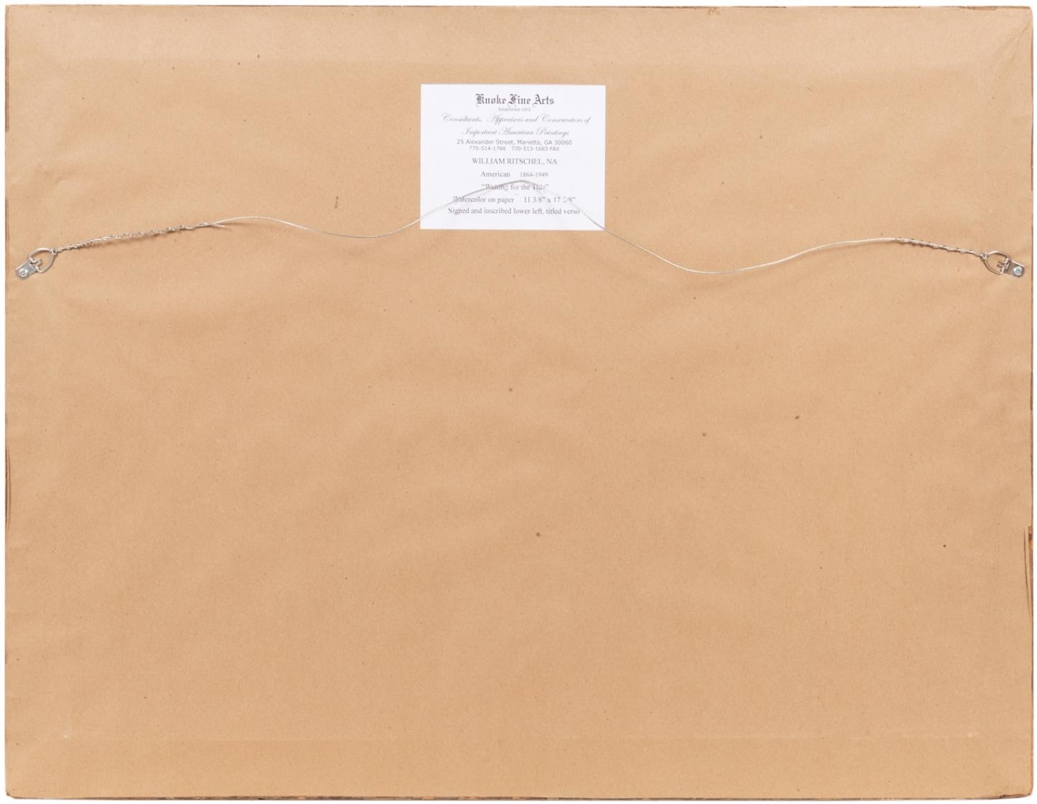 William Ritschel | Waiting for the Tide (1912) | MutualArt