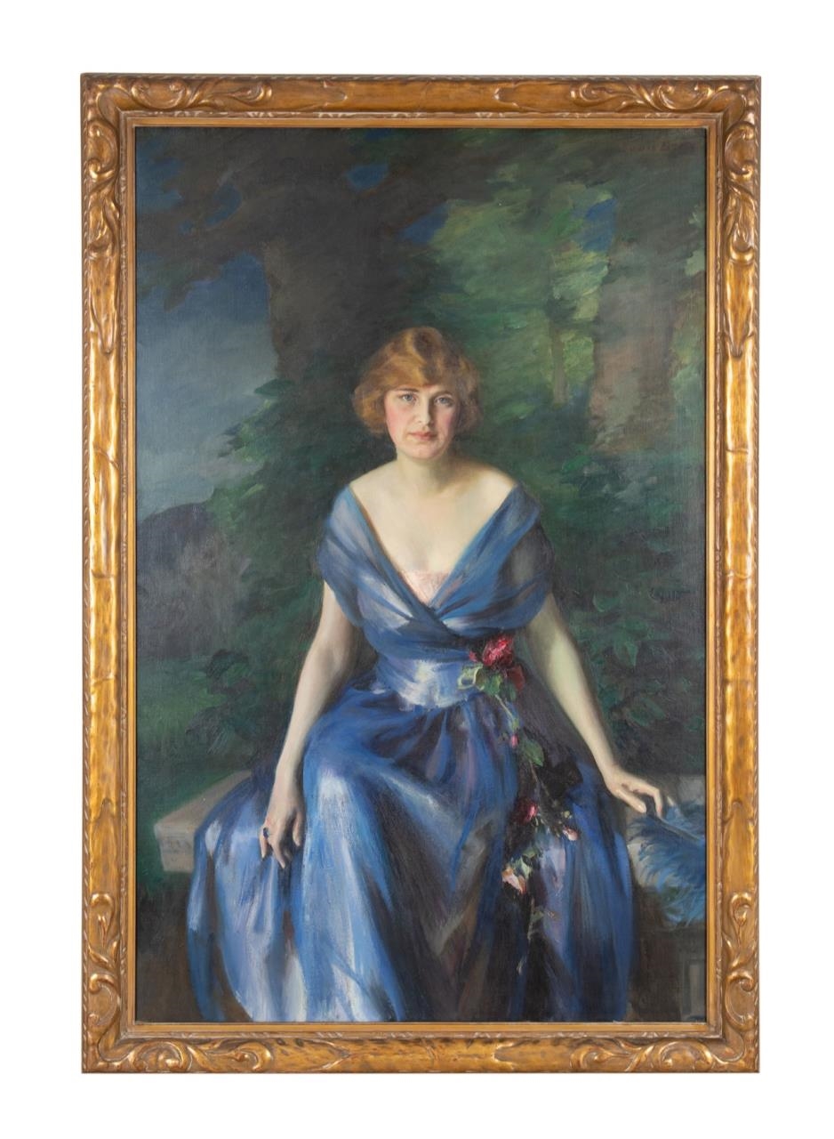 Louis Betts | Portrait of Suzanne Israel, age 18 (1929) | MutualArt