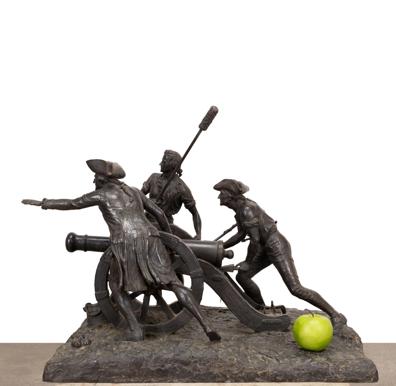 James Edward Kelly | Defenders Of New Haven, July 5, 1779 | MutualArt