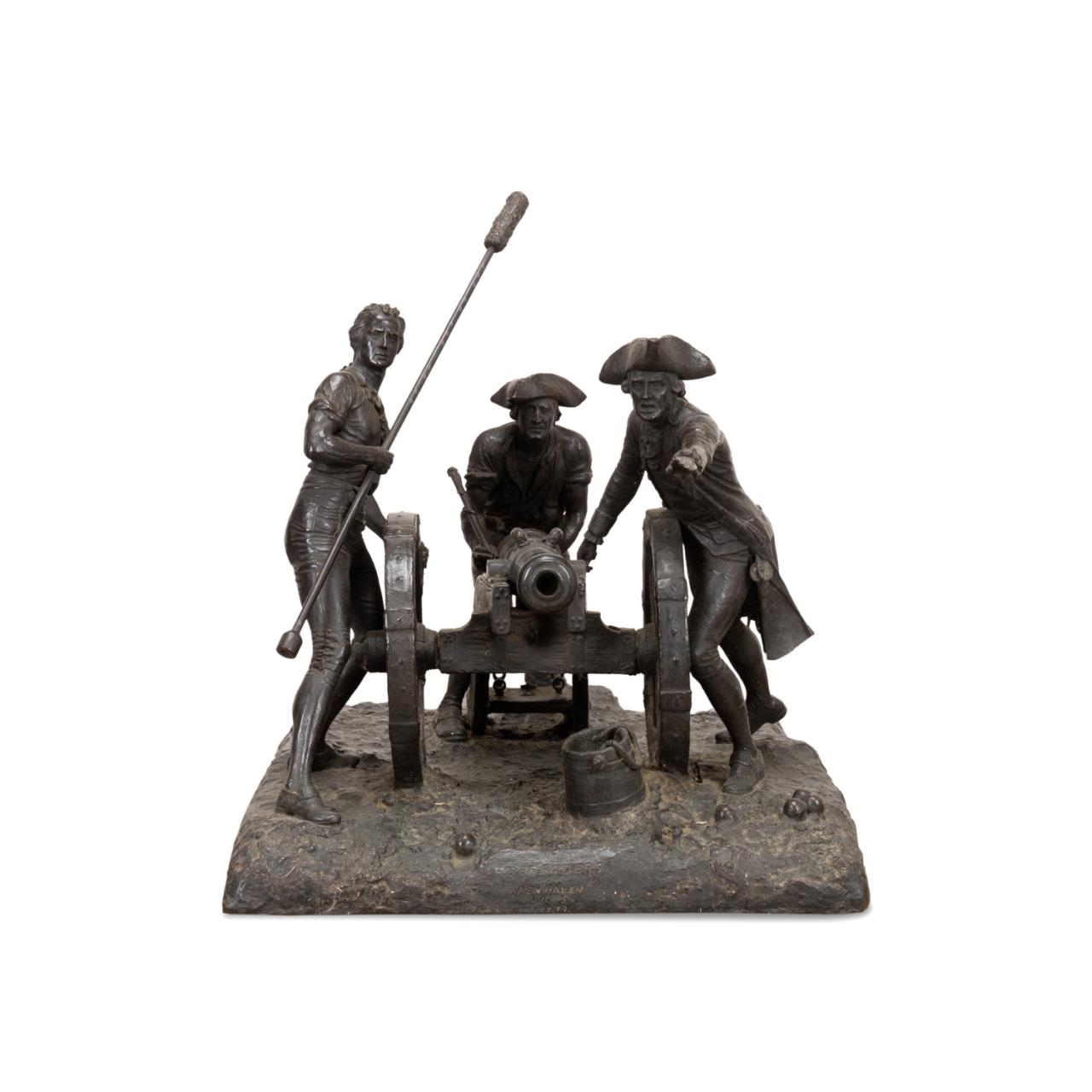 James Edward Kelly | Defenders Of New Haven, July 5, 1779 | MutualArt