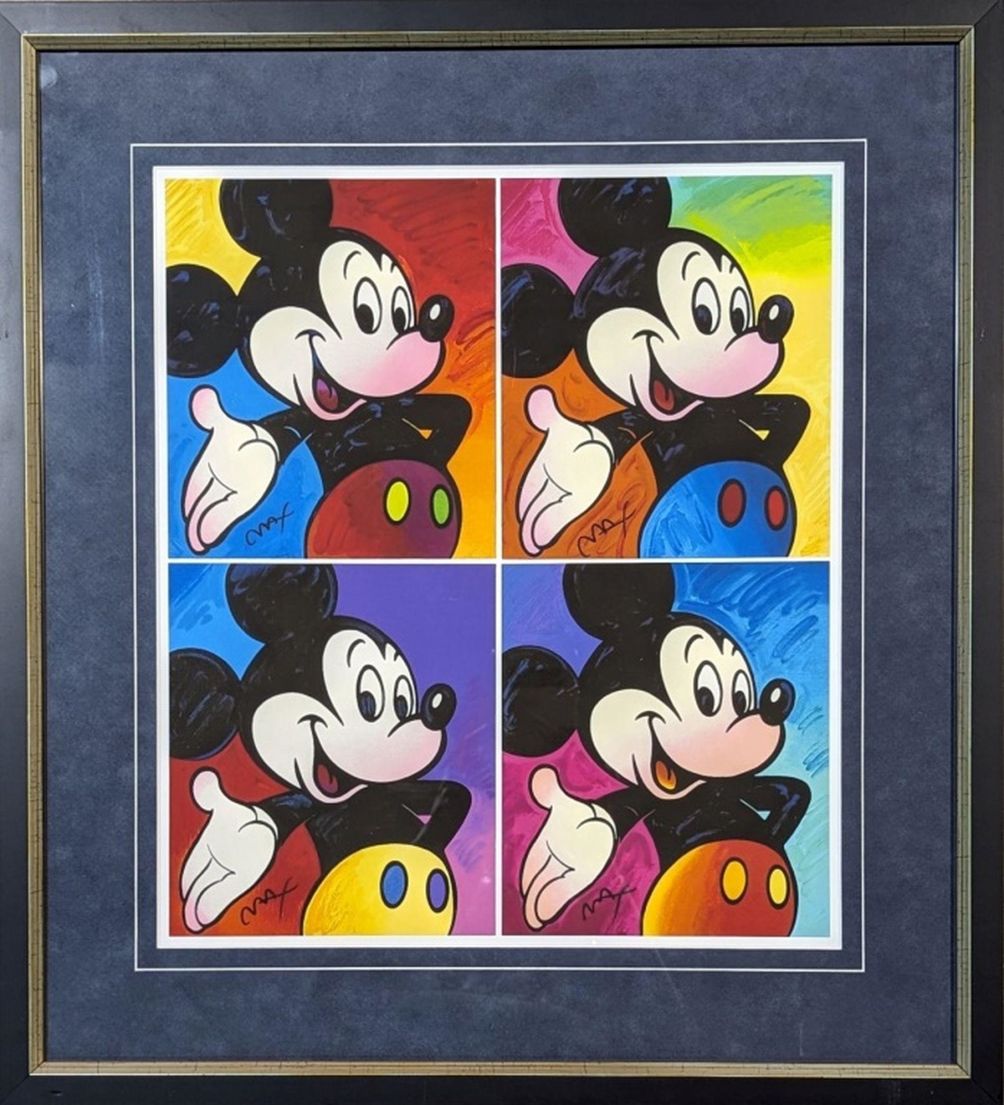 Peter Max | Mickey Mouse | MutualArt