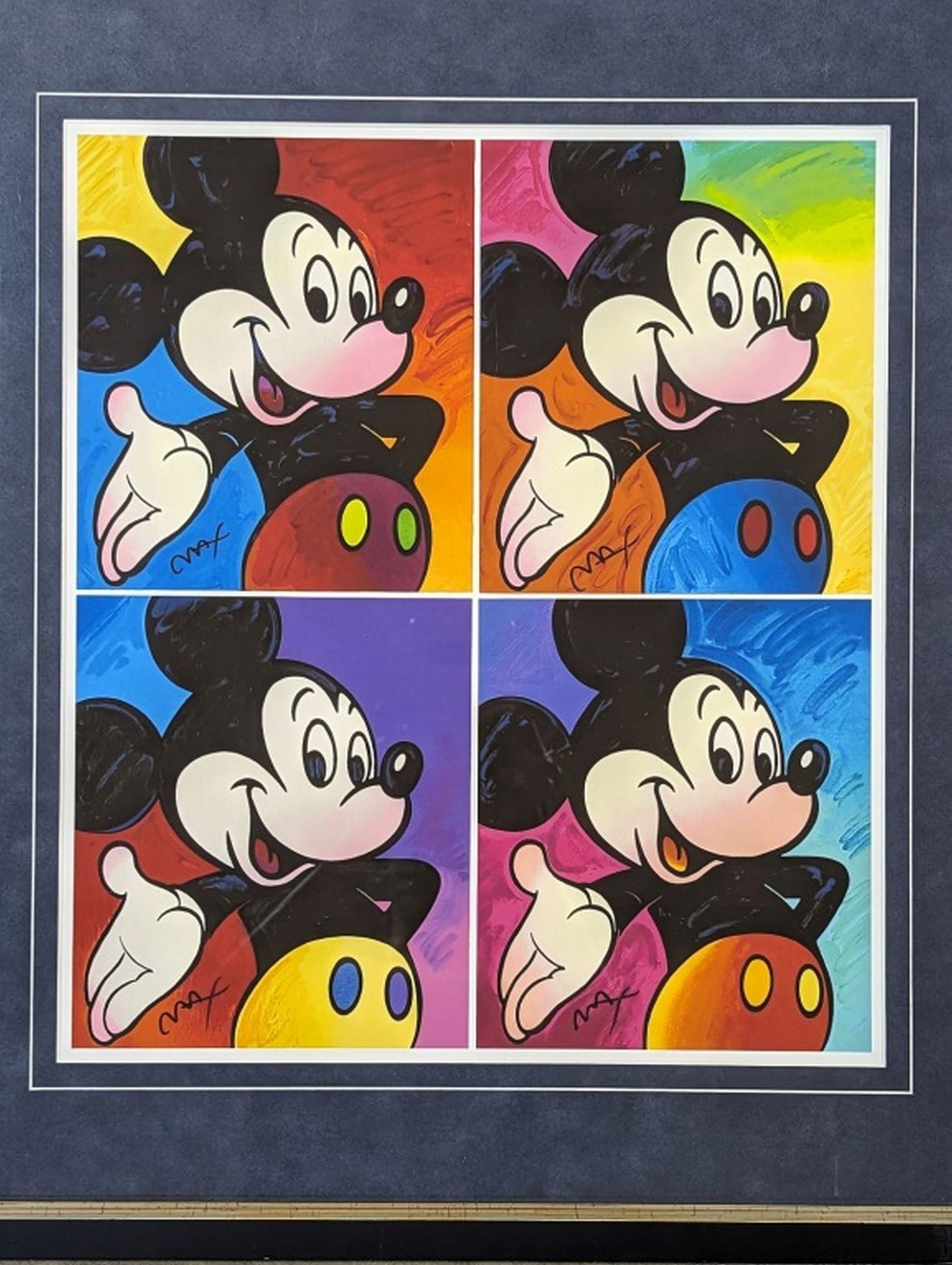 Peter Max | Mickey Mouse | MutualArt