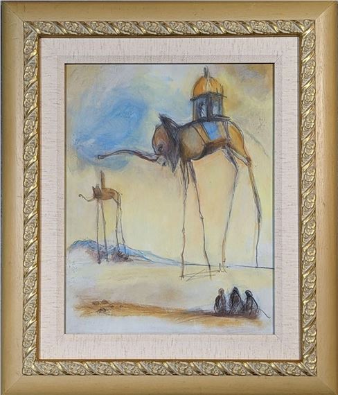 Salvador Dalí | Surrealist Elephants | MutualArt