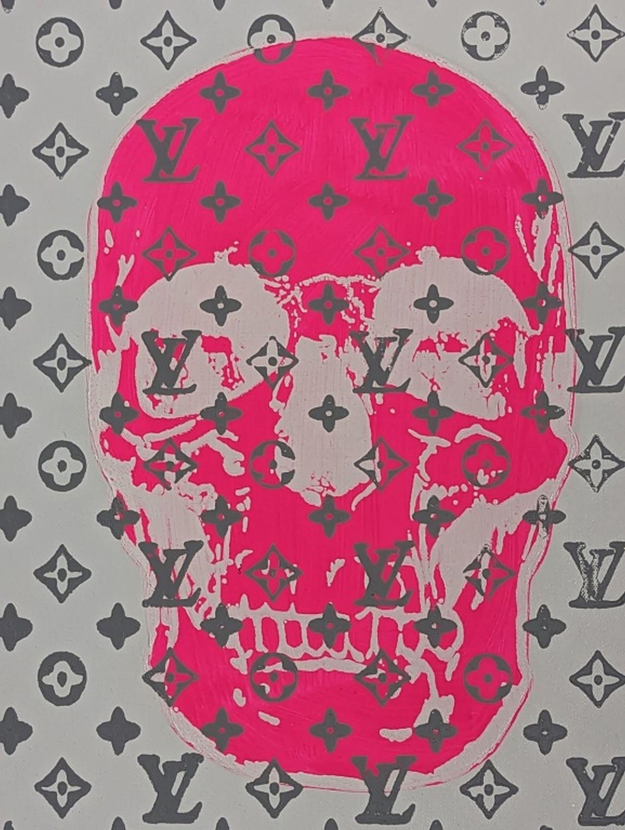 Robert Rauschenberg | Louis Vuitton LV and Skull | MutualArt