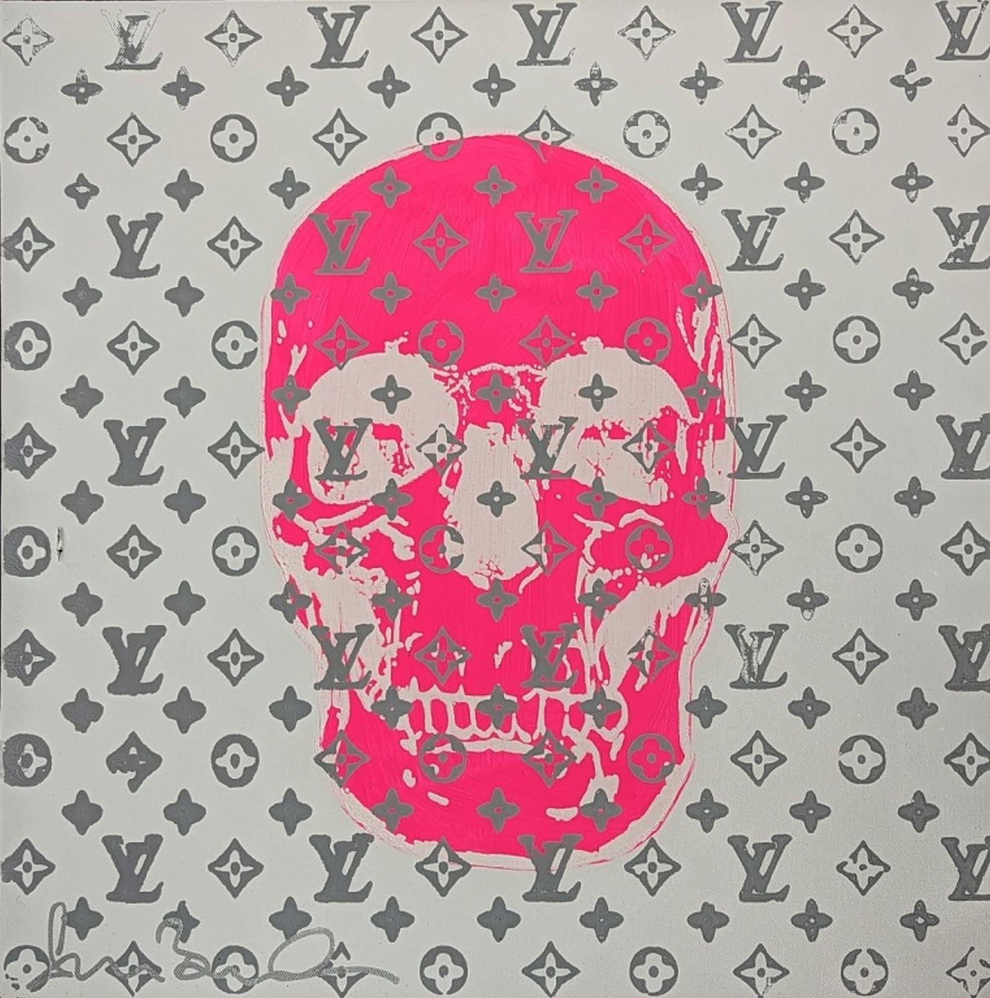 Robert Rauschenberg | Louis Vuitton LV and Skull | MutualArt