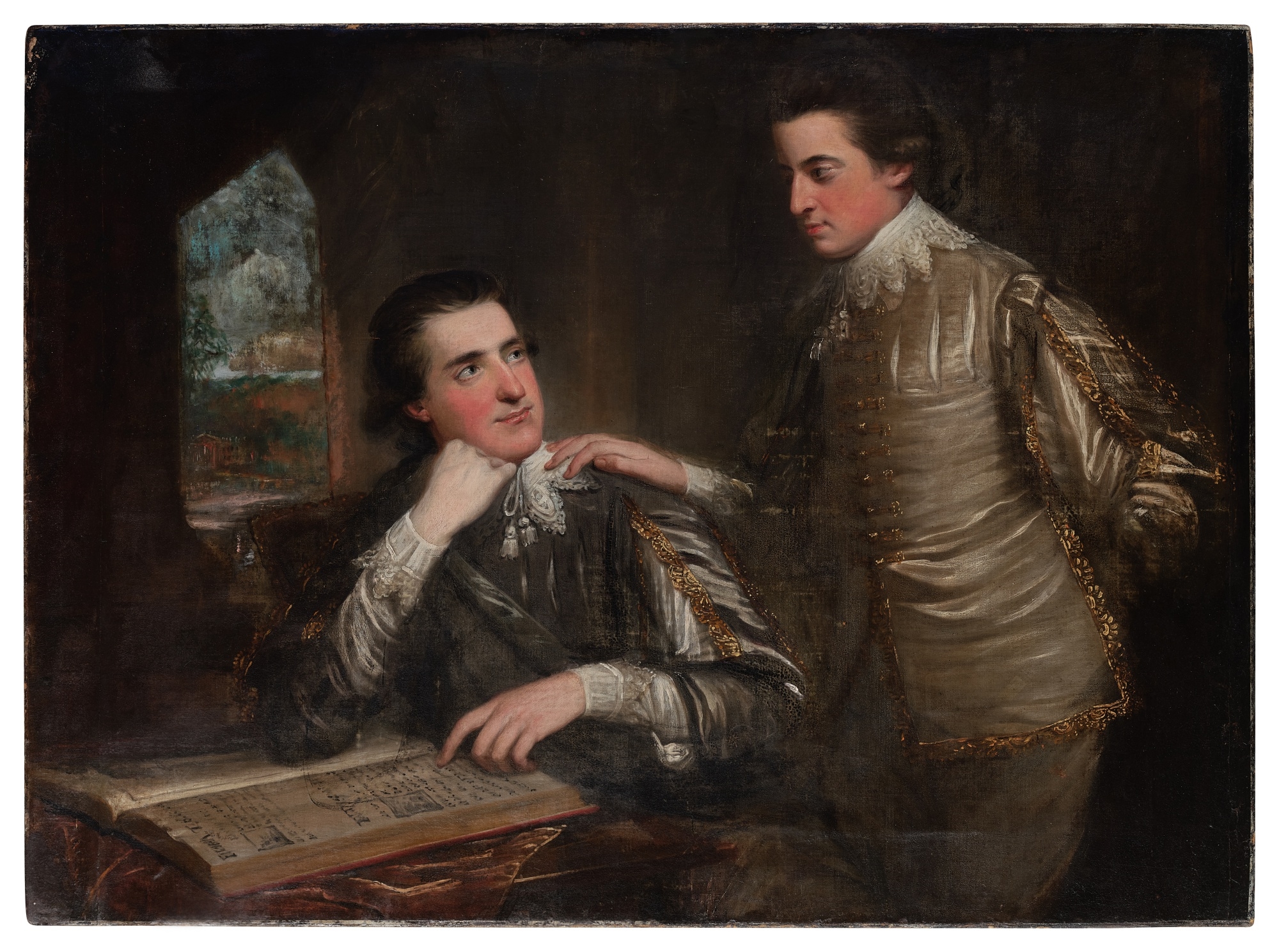 David Martin | Portrait of George and Edward Finch-Hatton | MutualArt