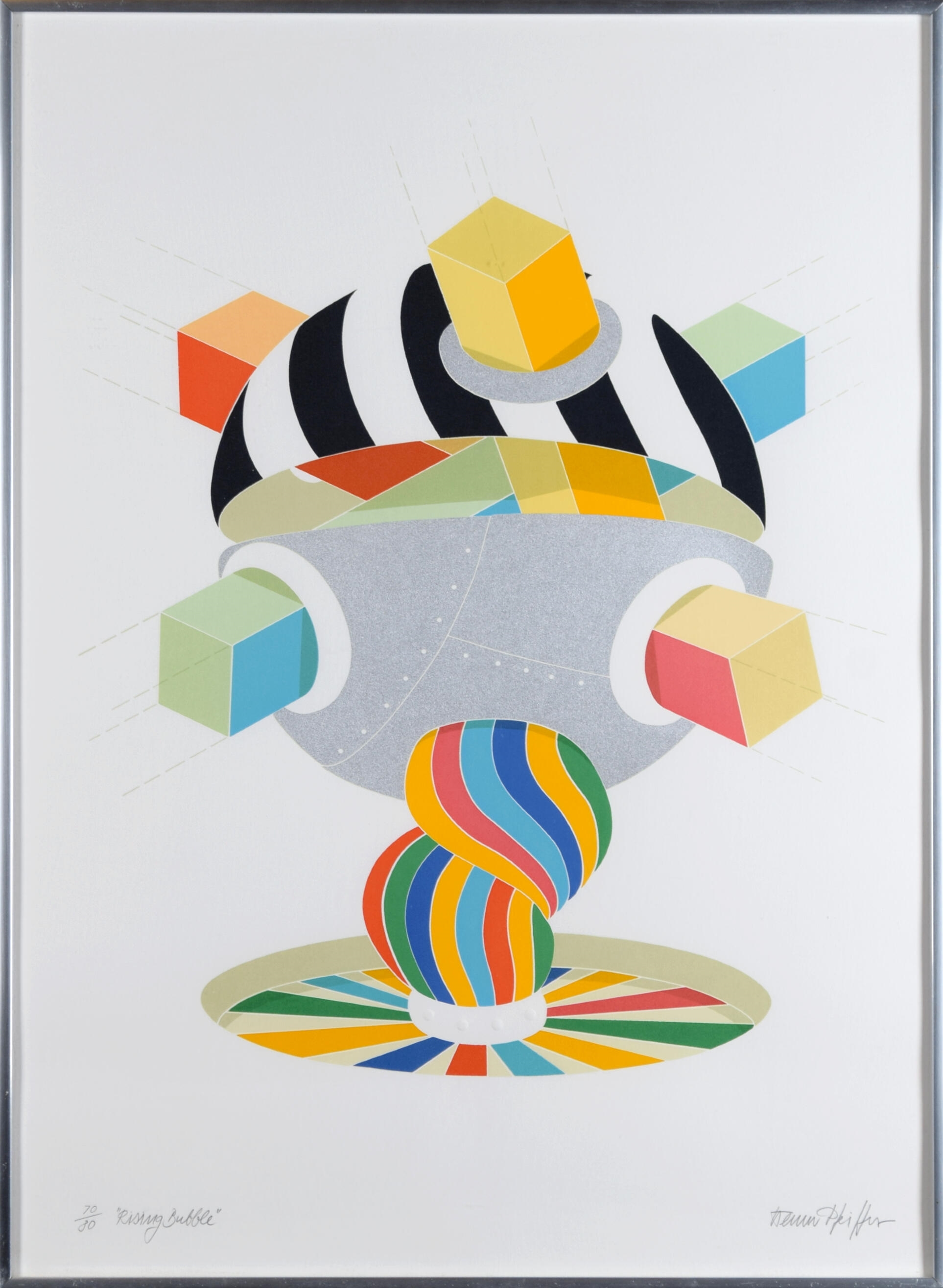 Werner Pfeiffer | Rising bubble | MutualArt