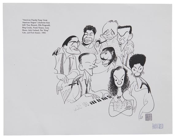 Al Hirschfeld | Harlem as seen by Hirschfeld (1941) | MutualArt