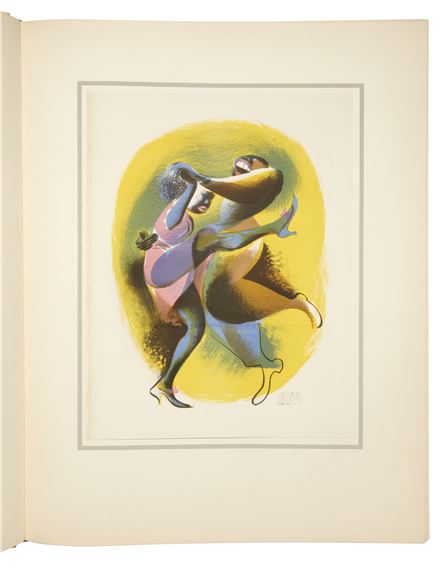 Al Hirschfeld | Harlem as seen by Hirschfeld (1941) | MutualArt