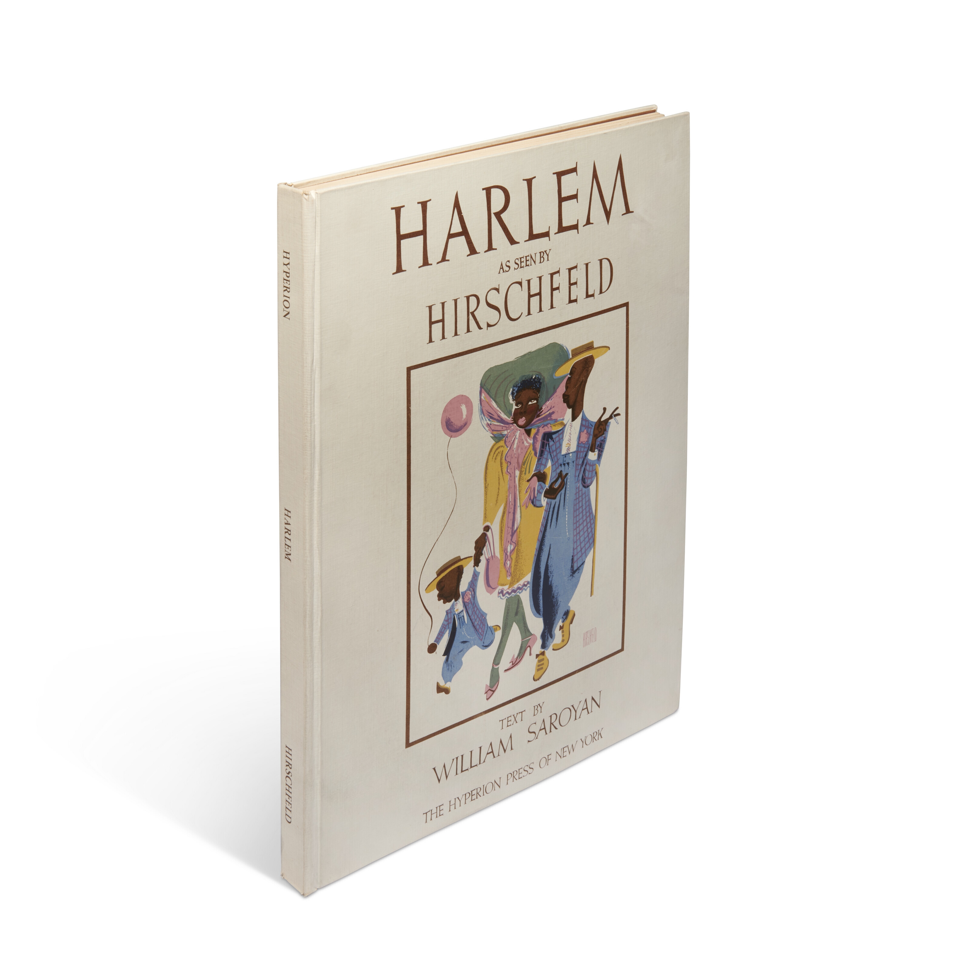 Al Hirschfeld | Harlem as seen by Hirschfeld (1941) | MutualArt