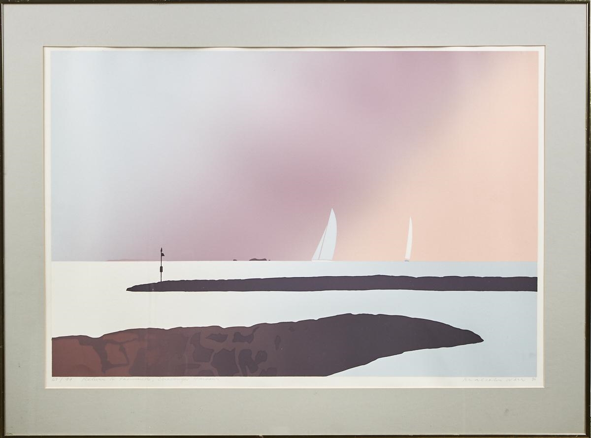 Malcolm Warr | Return To Fremantle, Challenger Harbour | MutualArt