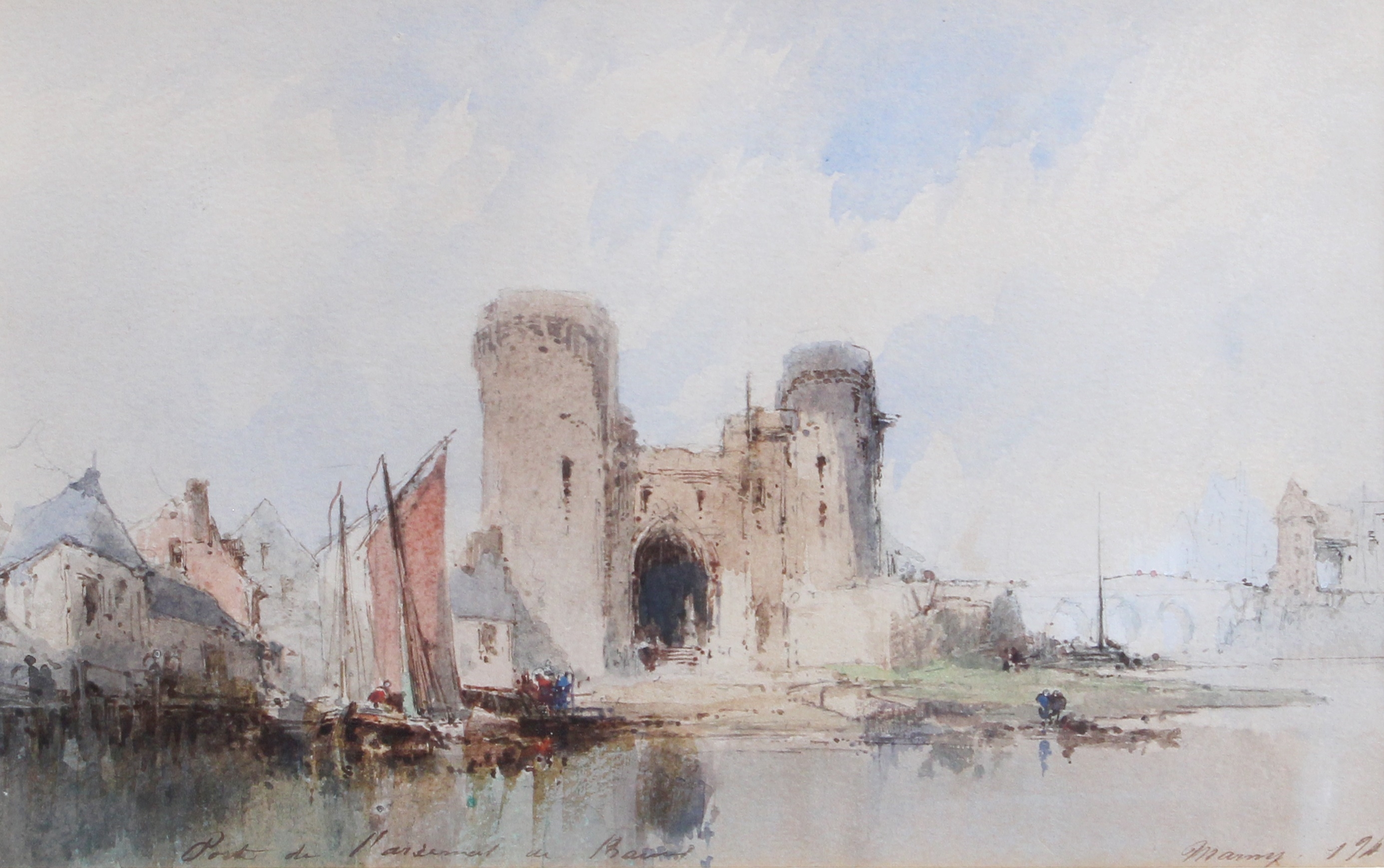 Paul Marny | A French Port | MutualArt