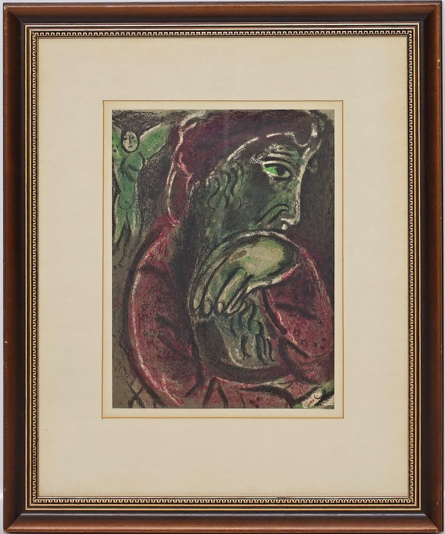 Marc Chagall | Hiob in der Verzweiflung (1960) | MutualArt