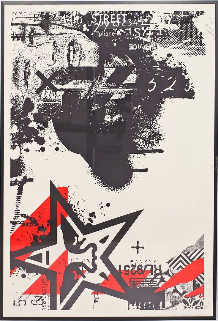 Shepard Fairey | Shepard Fairey x WK - WK / Shepard Portrait (2023 ...