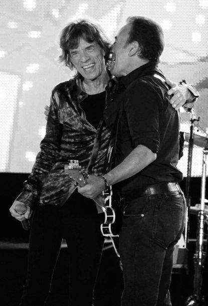 Gaëlle Ghesquière | Mick Jagger et Bruce Springsteen (2014) | MutualArt