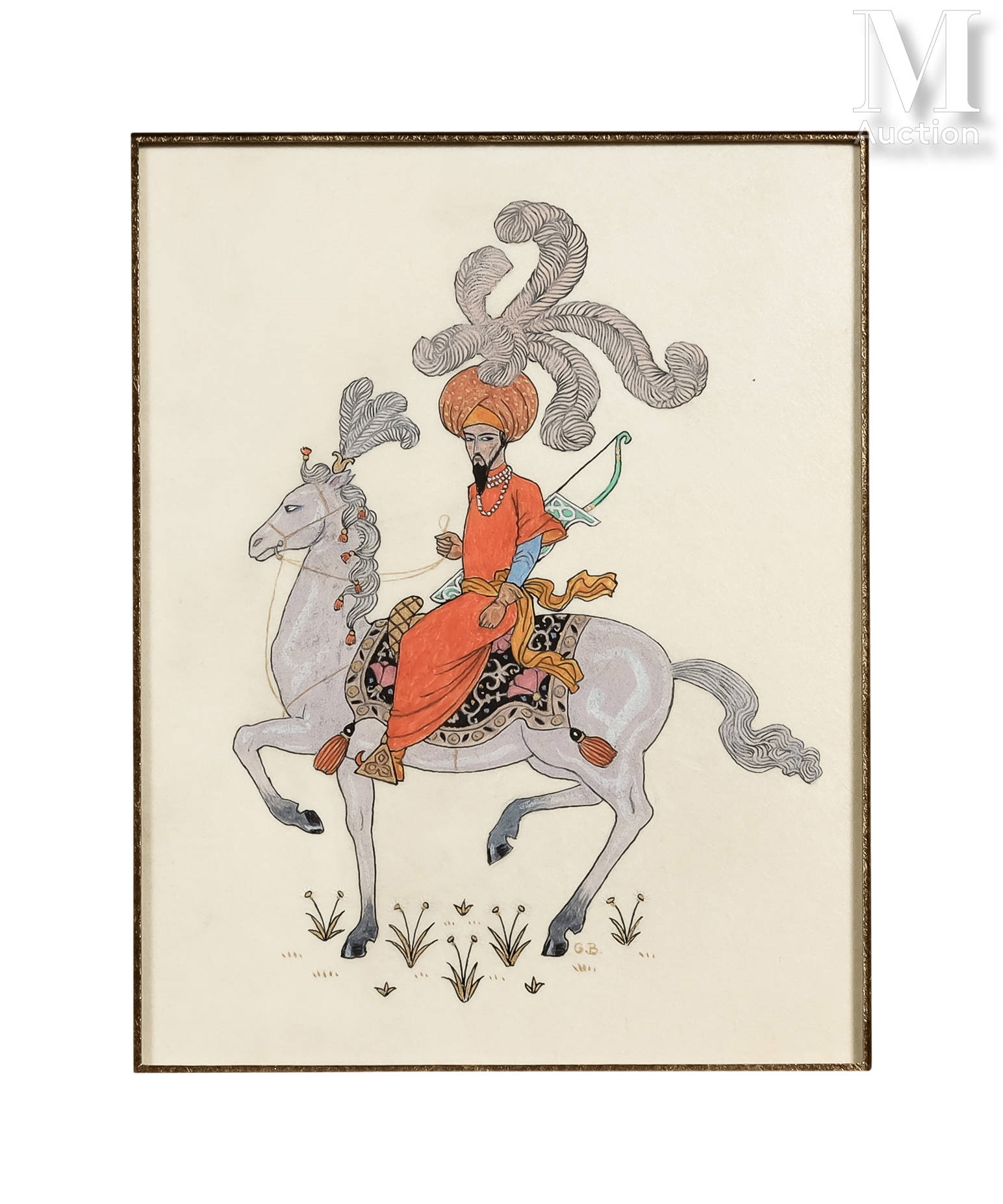 Georges Barbier | Bonwit Teller invitation | MutualArt