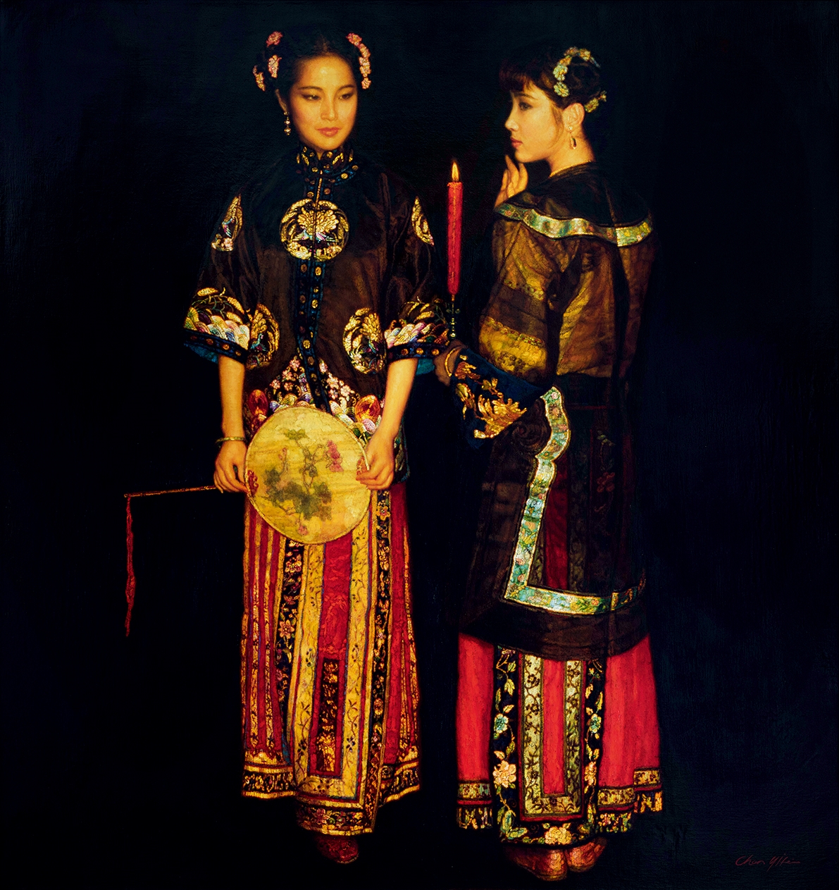 Chen Yifei | RED FLAG 1 (1971 - 1972) | MutualArt