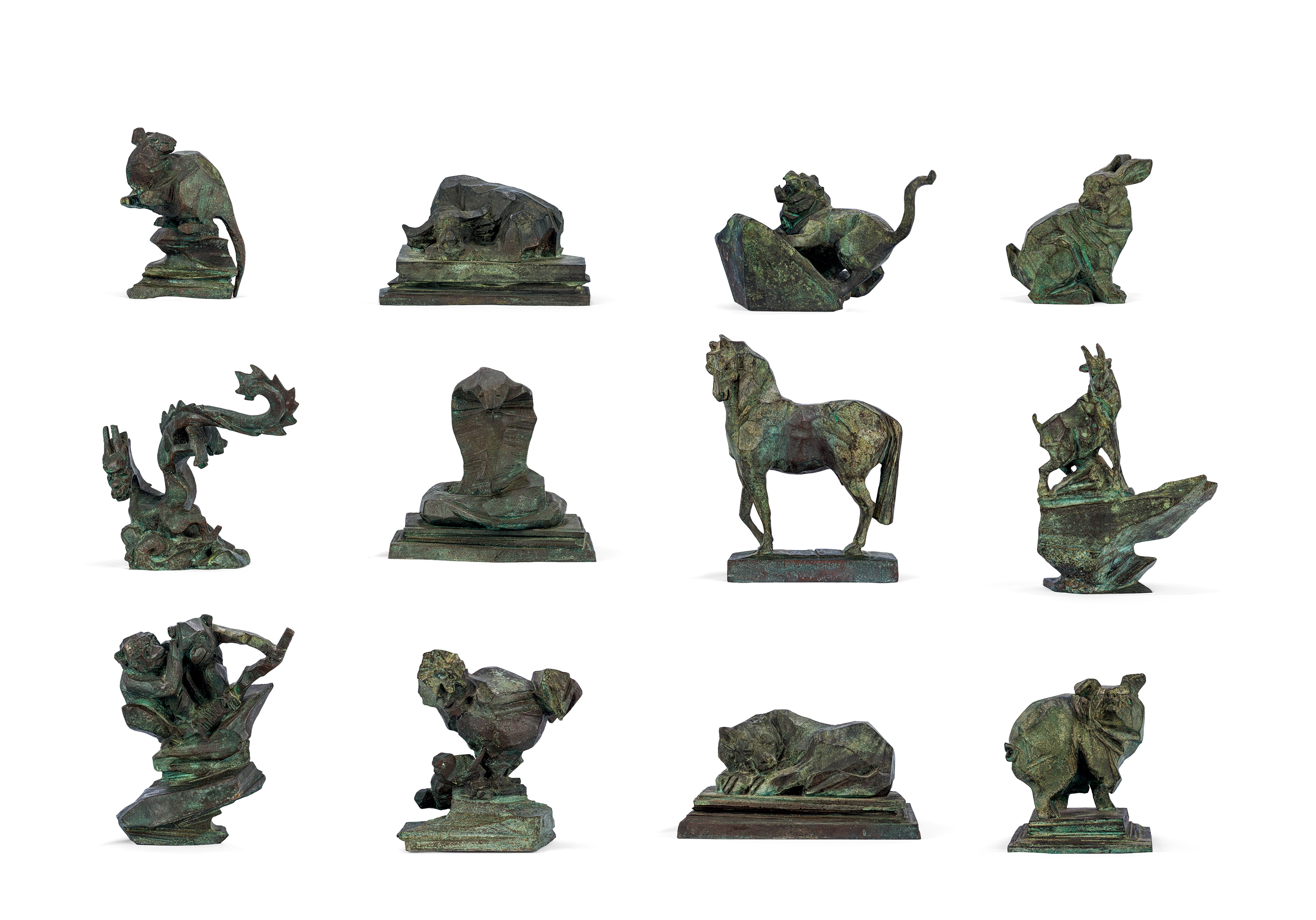 Ju Ming | The Twelve Zodiacs | MutualArt