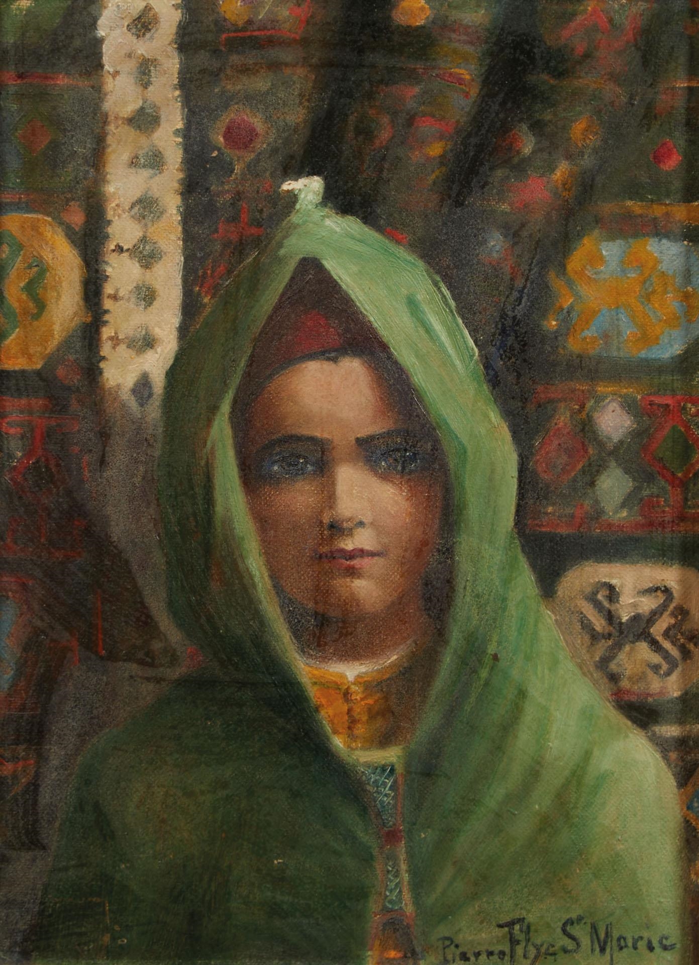Pierre Flye Sainte Marie | La jeune vendeuse de tapis | MutualArt