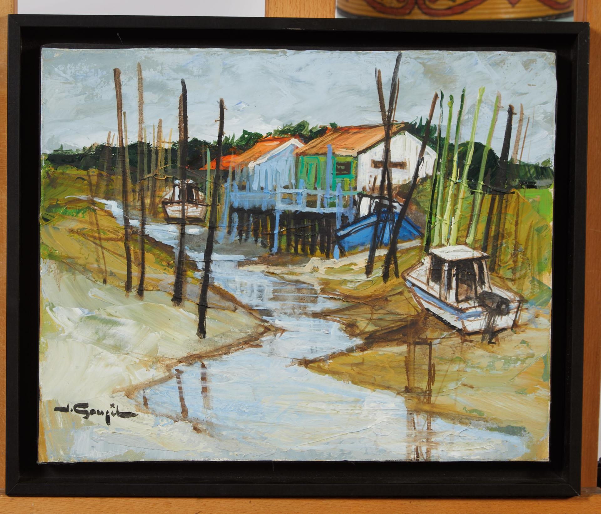 Jacques Goupil | Paysage de Marennes | MutualArt