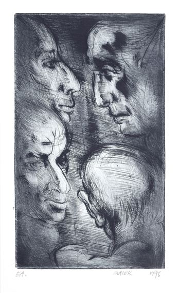 Antonín Málek | Zrcadlení, 1976 (1976) | MutualArt