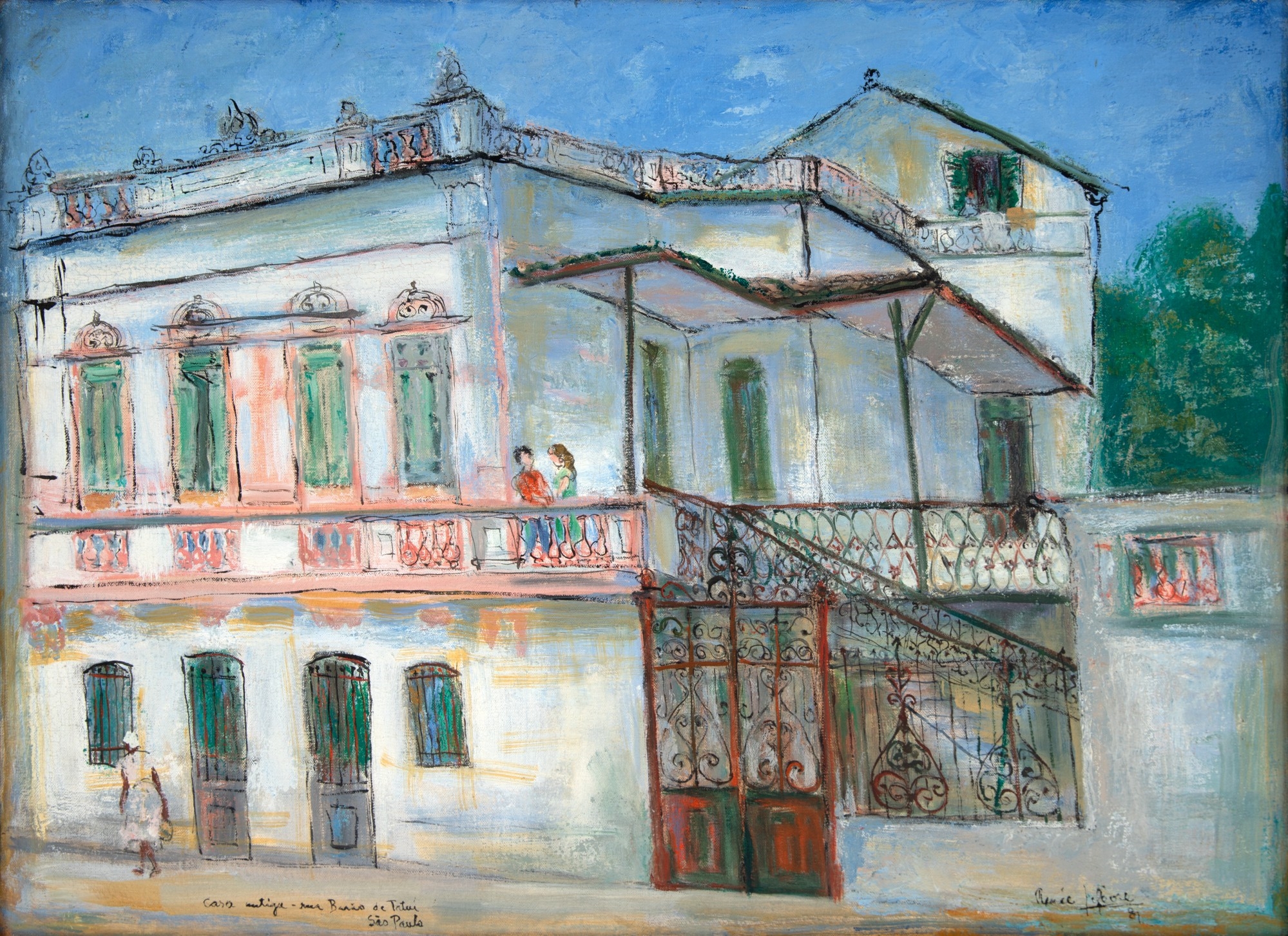 Renée Lefèvre | Casa Antiga da Rua de Tatuí - Santa Cecília (1981 ...