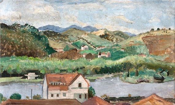 Fulvio Pennacchi | Paisagem São Lourenço (1951) | MutualArt