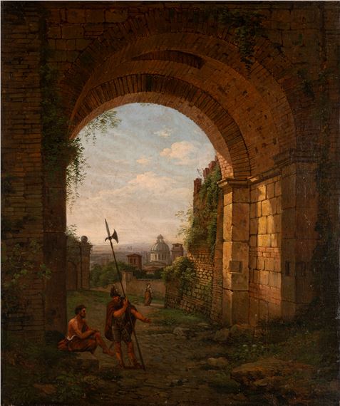 Lombard School, 19th Century | Roman scene | MutualArt