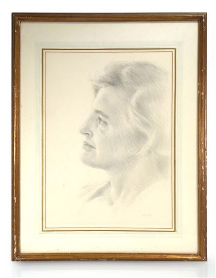 David Rolt | A head and shoulders portrait of Ingrid Bergman, | MutualArt