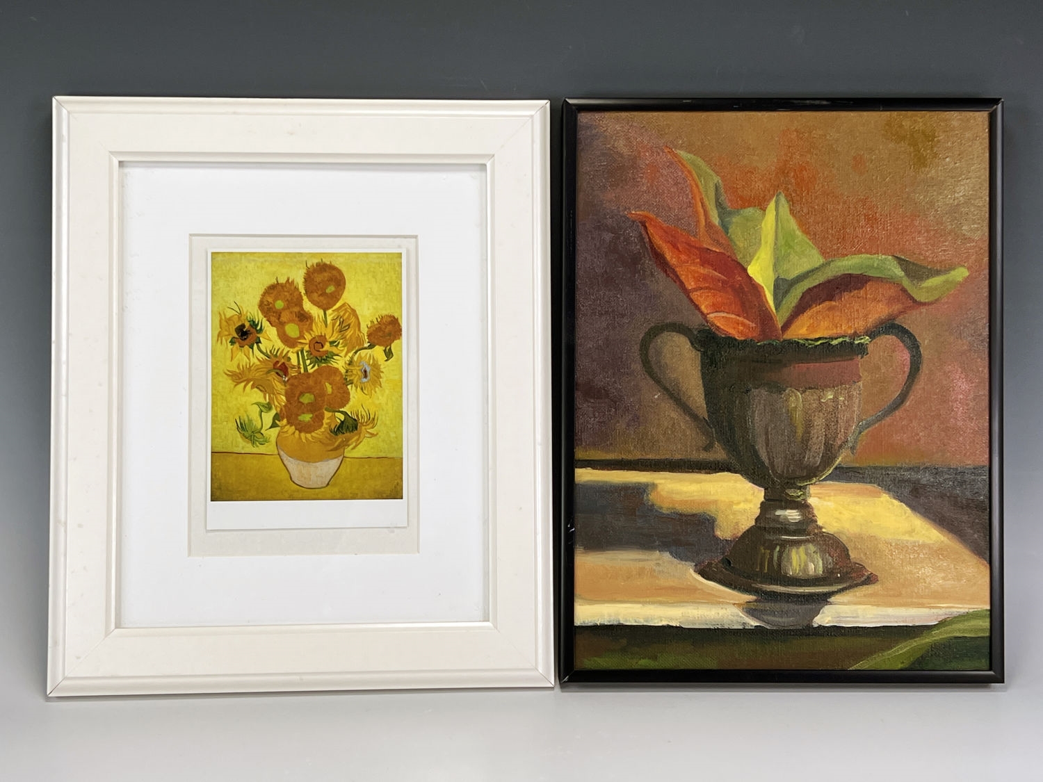 Vincent Van Gogh | 2 STILL LIFE PRINTS VAN GOGH SUNFLOWERS | MutualArt