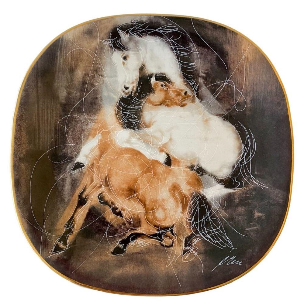 Hans Erni | Playing Horses (1993) | MutualArt