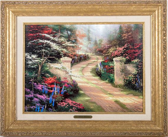Thomas Kinkade | Spring Gate | MutualArt