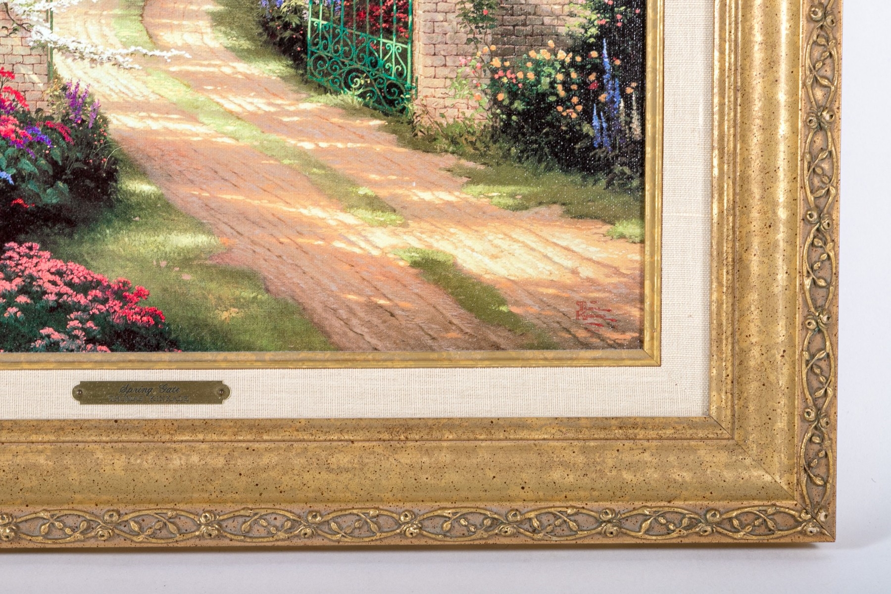 Thomas Kinkade | Spring Gate | MutualArt