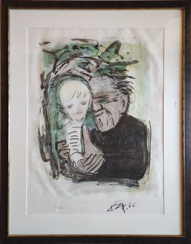 Otto Dix | Selbstbildnis mit Marcella | MutualArt