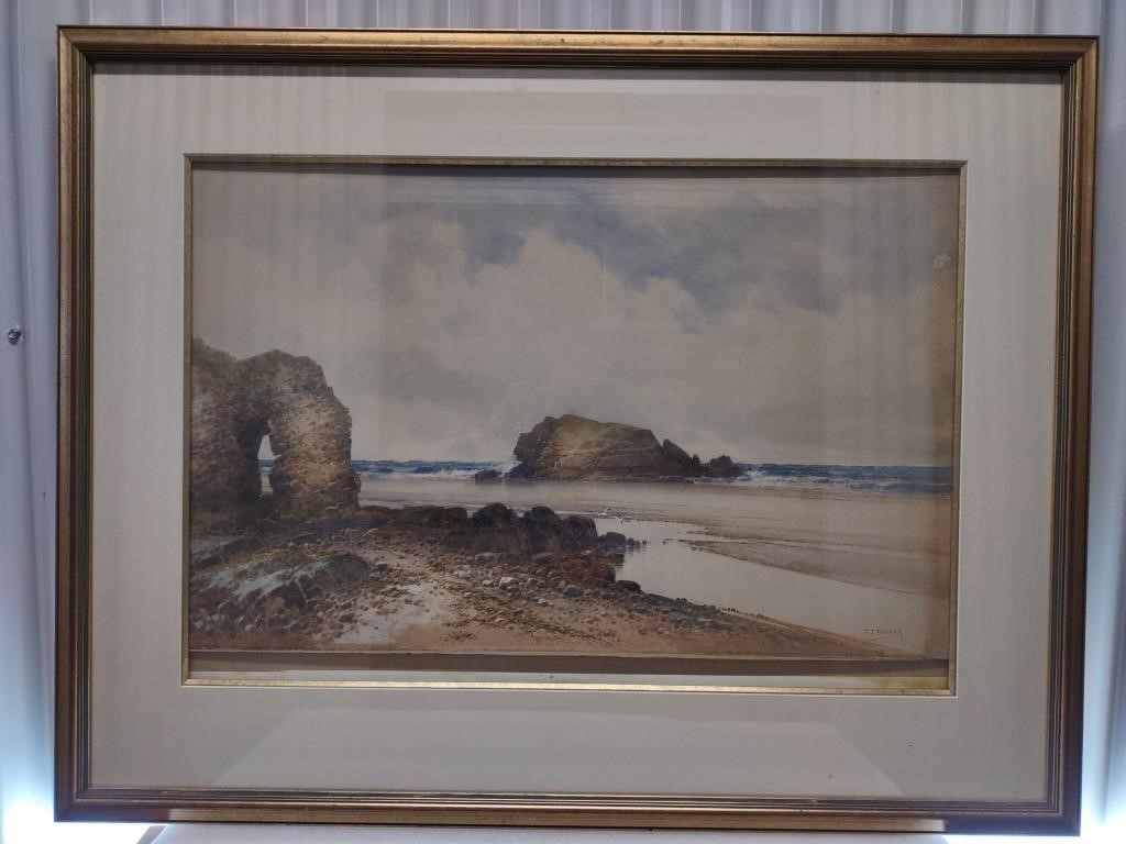 Frederick John Widgery | English Seascape | MutualArt