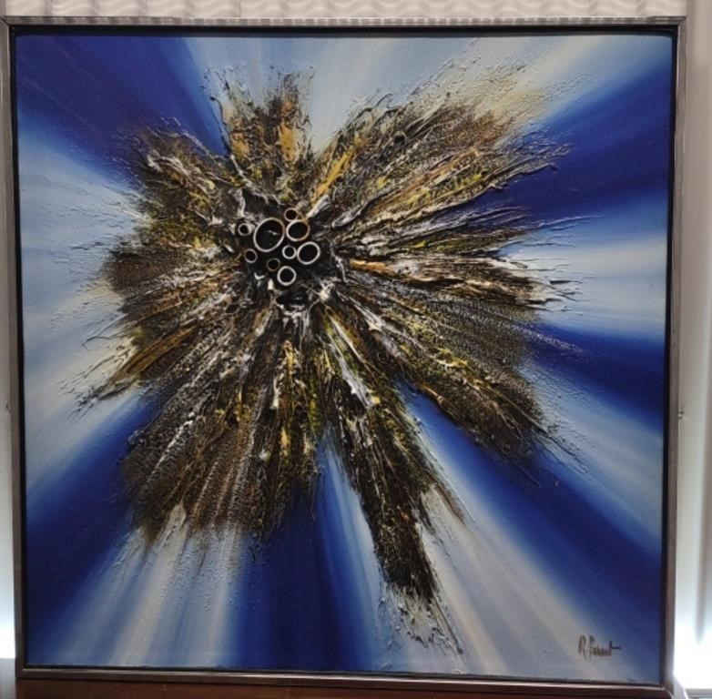 Roland Parret | Abstract Moonburst (Circa 1970s) | MutualArt