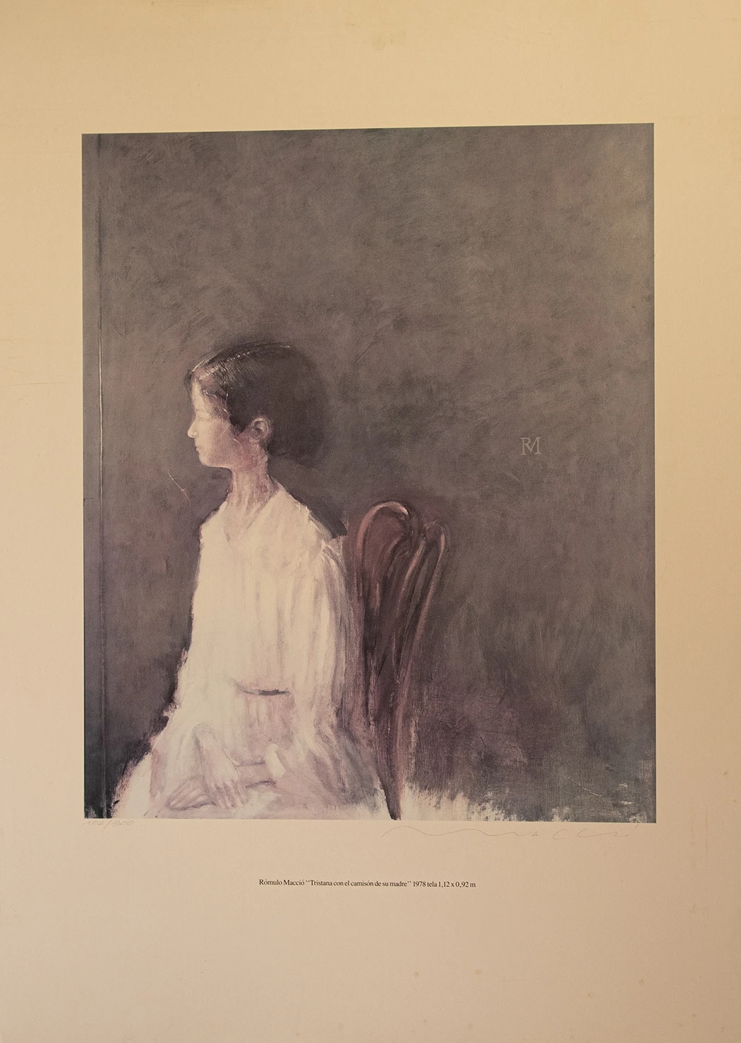 Rómulo Macció | Tristana con el camisón de su nombre | MutualArt