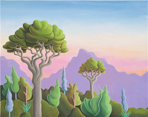 Daisy Dodd-Noble | Trees in Deia (2021) | MutualArt