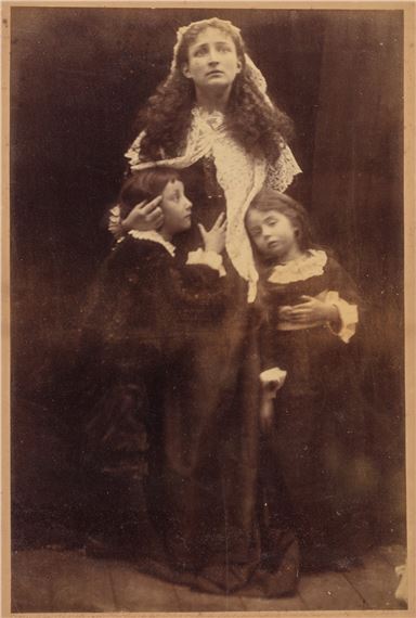 Julia Margaret Cameron | Queen Henrietta Maria announcing to her ...