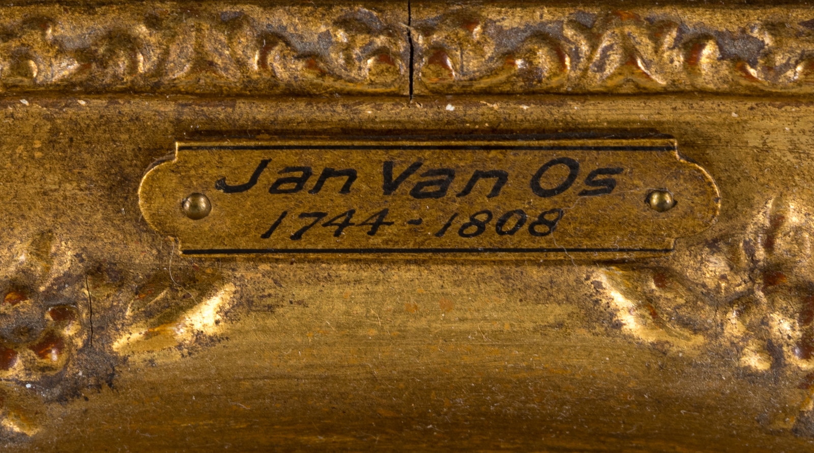 Jan Van Os | Roses in a Glass Vase and Fruit in a Wicker Basket with ...