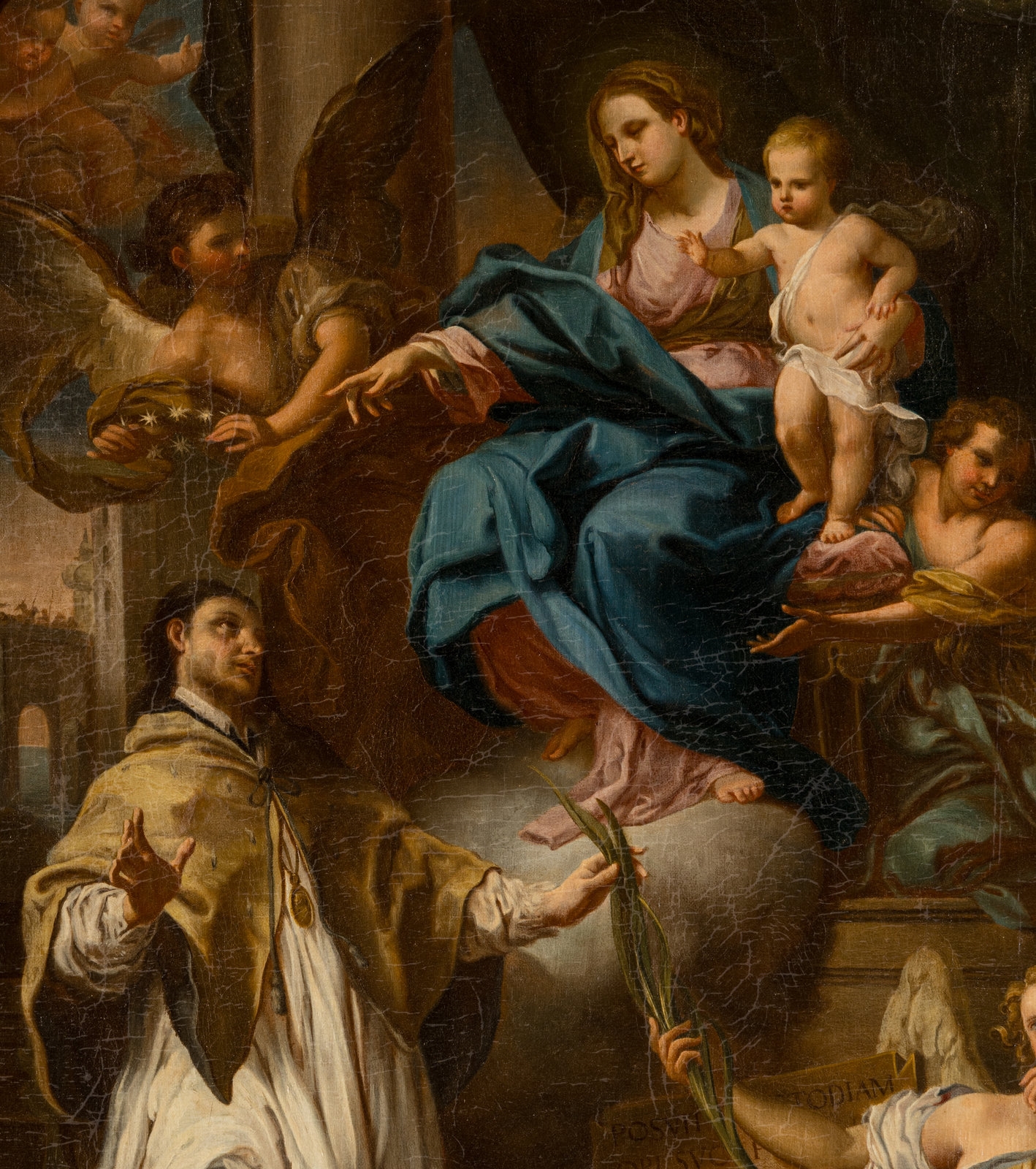 Sebastiano Conca | Madonna and Child with St. Nepomucene | MutualArt