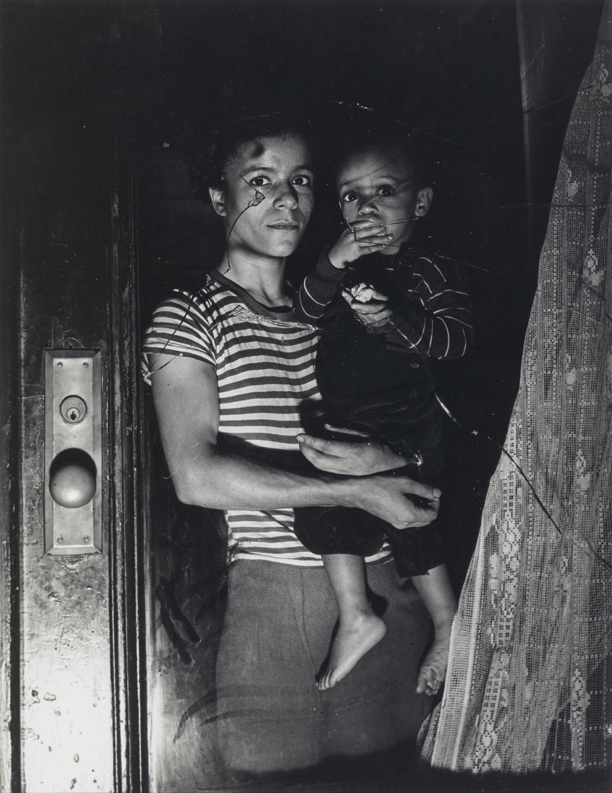 Weegee | Mother and Child in Harlem | MutualArt