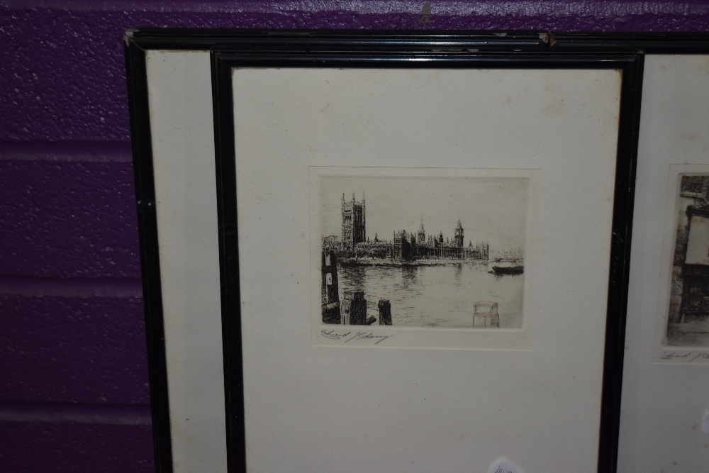 Edward J. Cherry | Four depictions of London | MutualArt