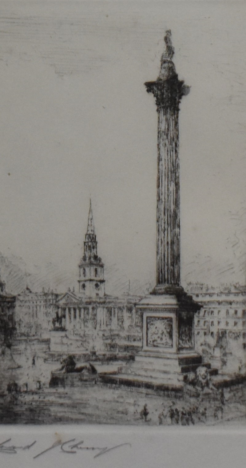 Edward J. Cherry | Four depictions of London | MutualArt
