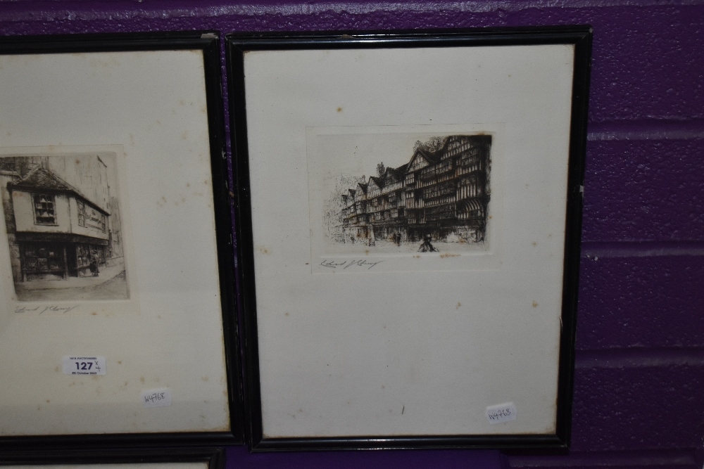 Edward J. Cherry | Four depictions of London | MutualArt