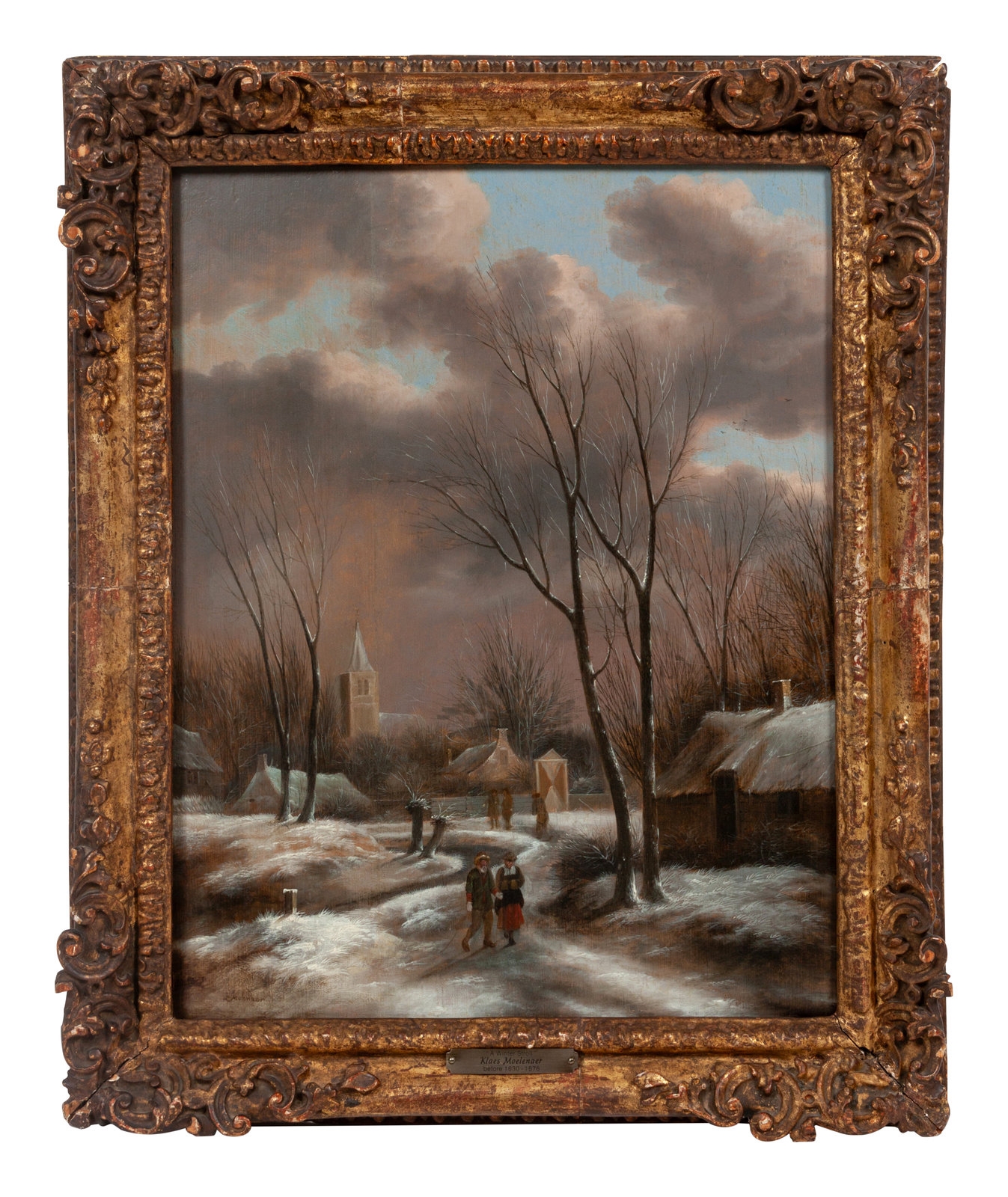 Klaes Molenaer | A Winter Stroll | MutualArt
