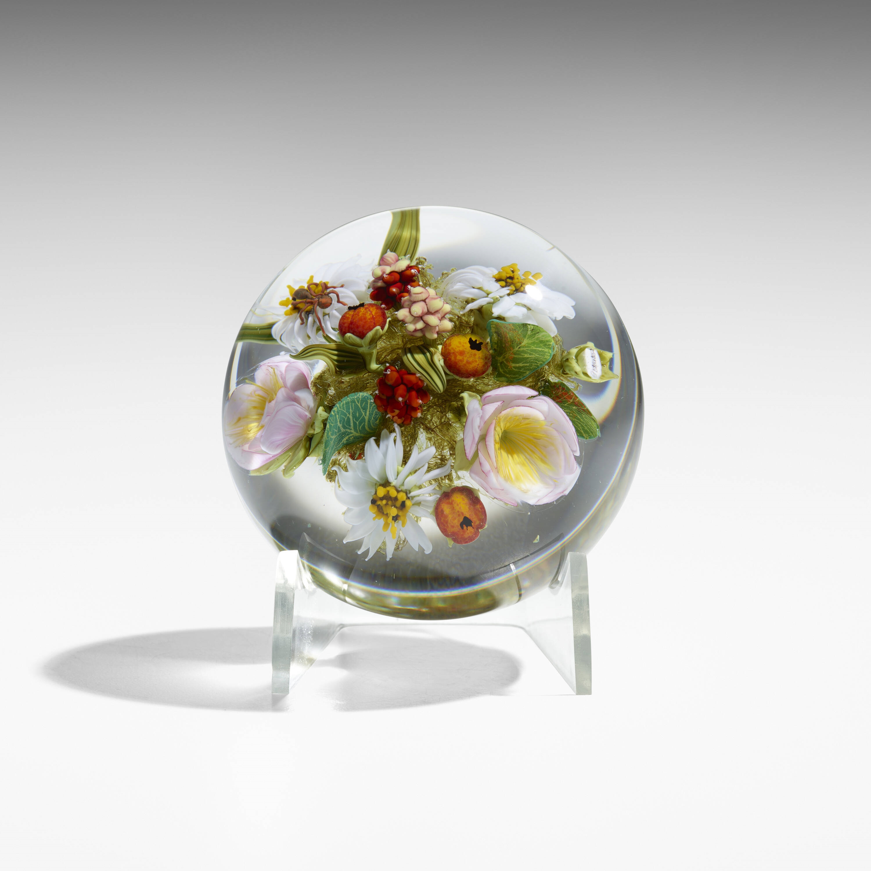 Paul Stankard | Botanical paperweight (2003) | MutualArt