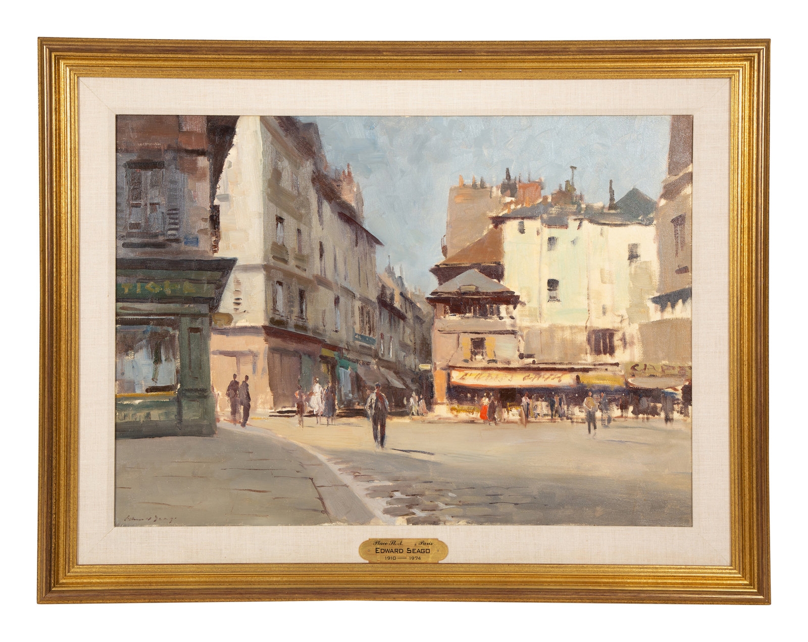 Edward Brian Seago | Place St. Michel, Paris | MutualArt