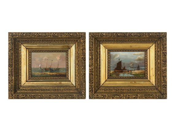 Dutch School, 19th Century | Sailing Boats (a pair of works) | MutualArt