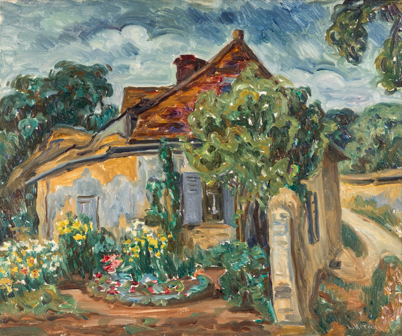 Louis Ritman | The Garden (Circa 1915) | MutualArt